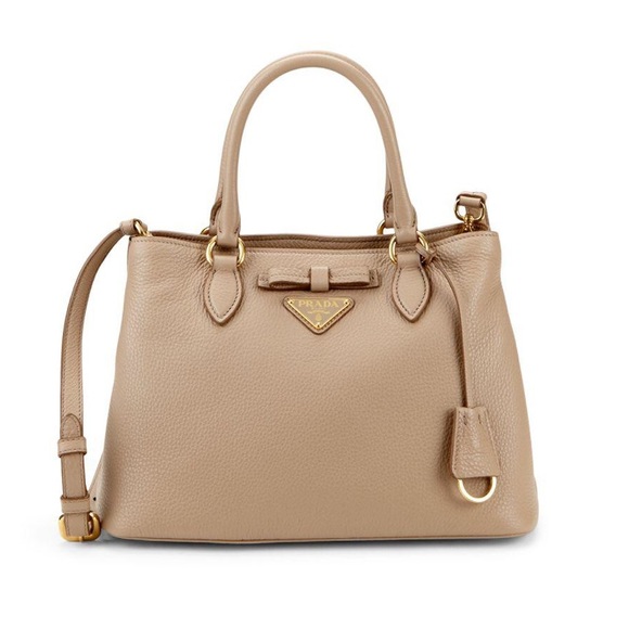 Prada | Bags | New Prada Bow Leather Logo Crossbody Tote Bag | Poshmark